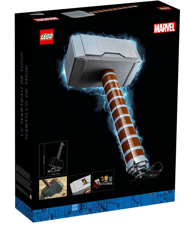 LEGO's Thor's Hammer Set Lets You Wield the Power of Mjölnir
