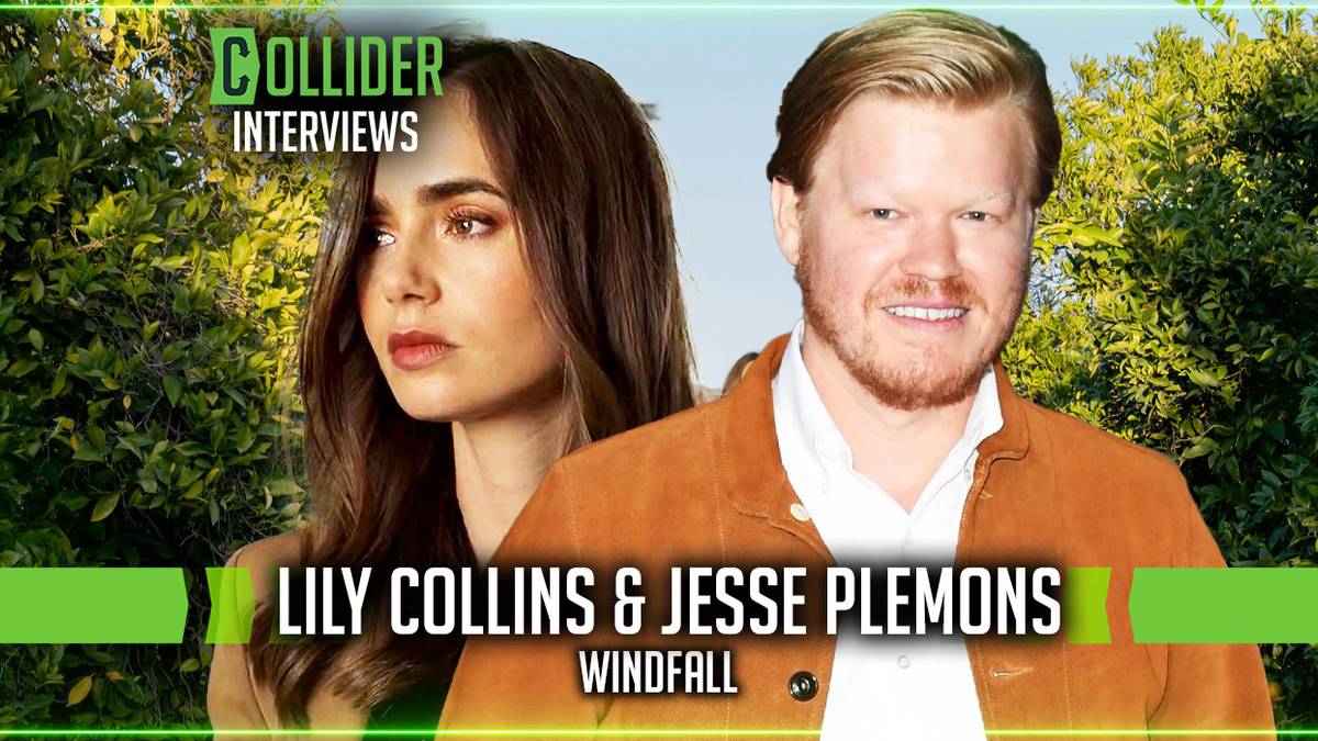 Lily Collins & Jesse Plemons on Windfall & Why Yeezy Sneakers Are in Film