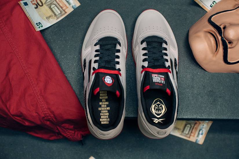 Reebok Money Heist Sneakers Are the Getaway Shoes of Your Dreams