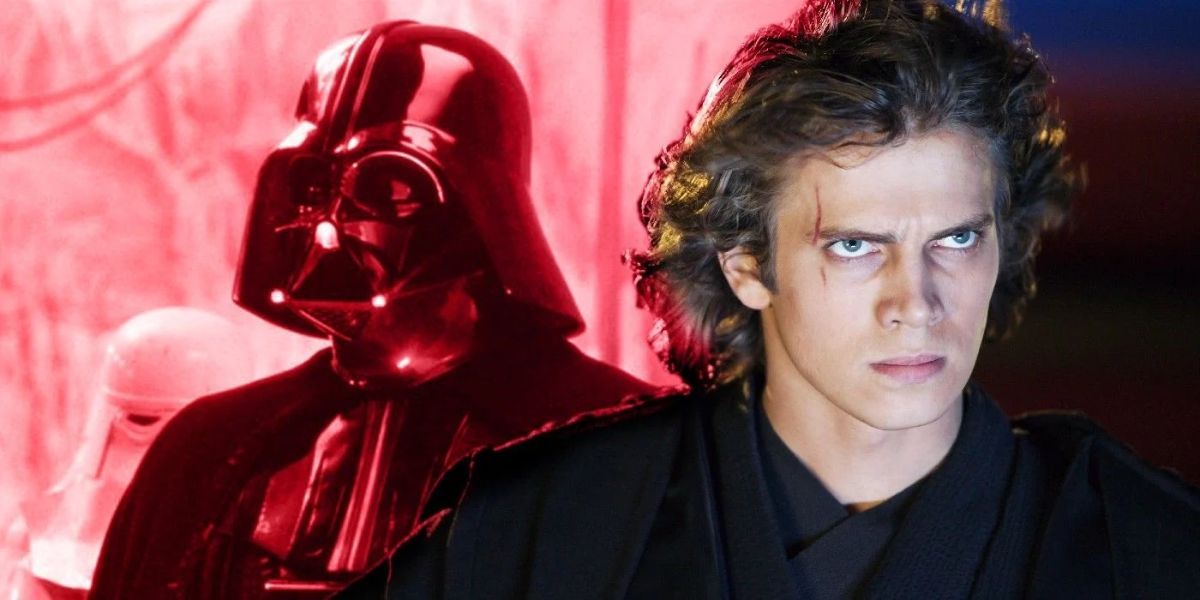 Anakin Skywalker Si Trasforma In Darth Vader