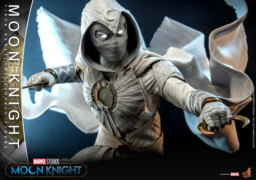 Moon Knight Hot Toys Figure Shows the Hero's Vestments in Stunning Detail