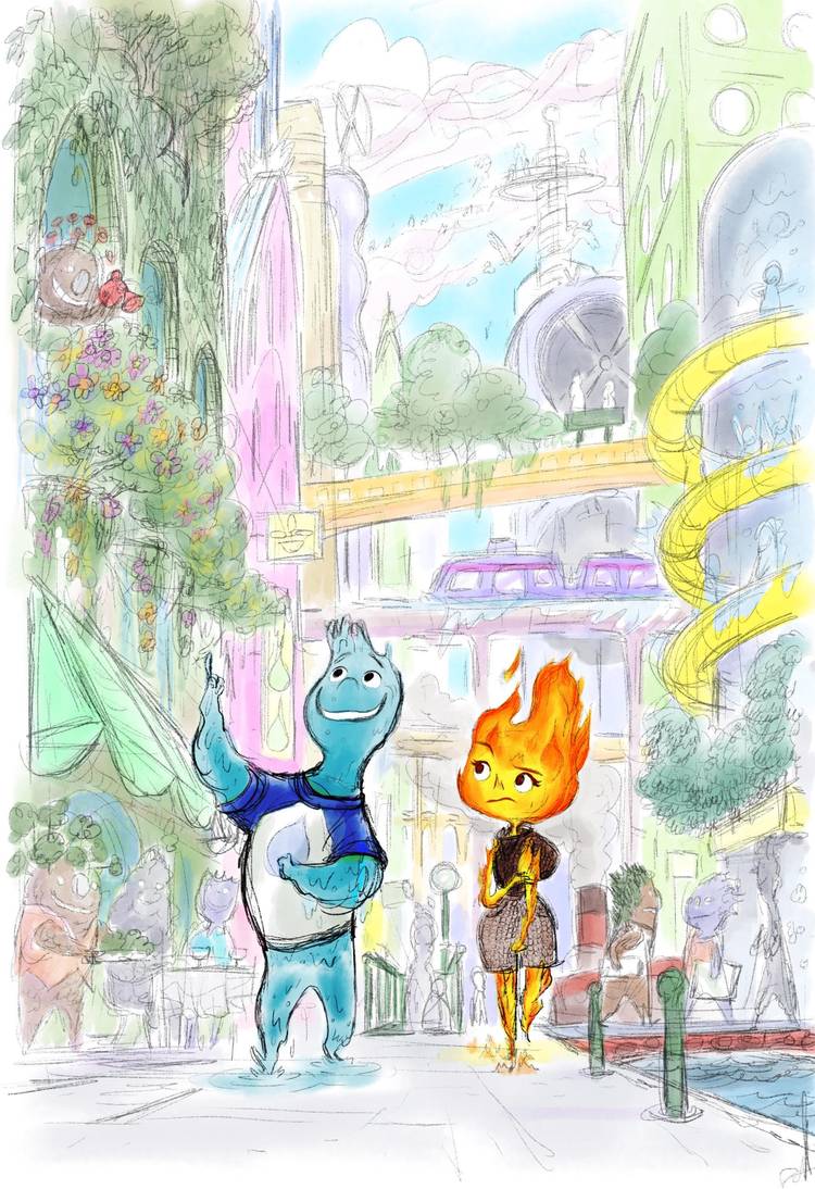 Elemental: Pixar Reveals First Look and Release Date