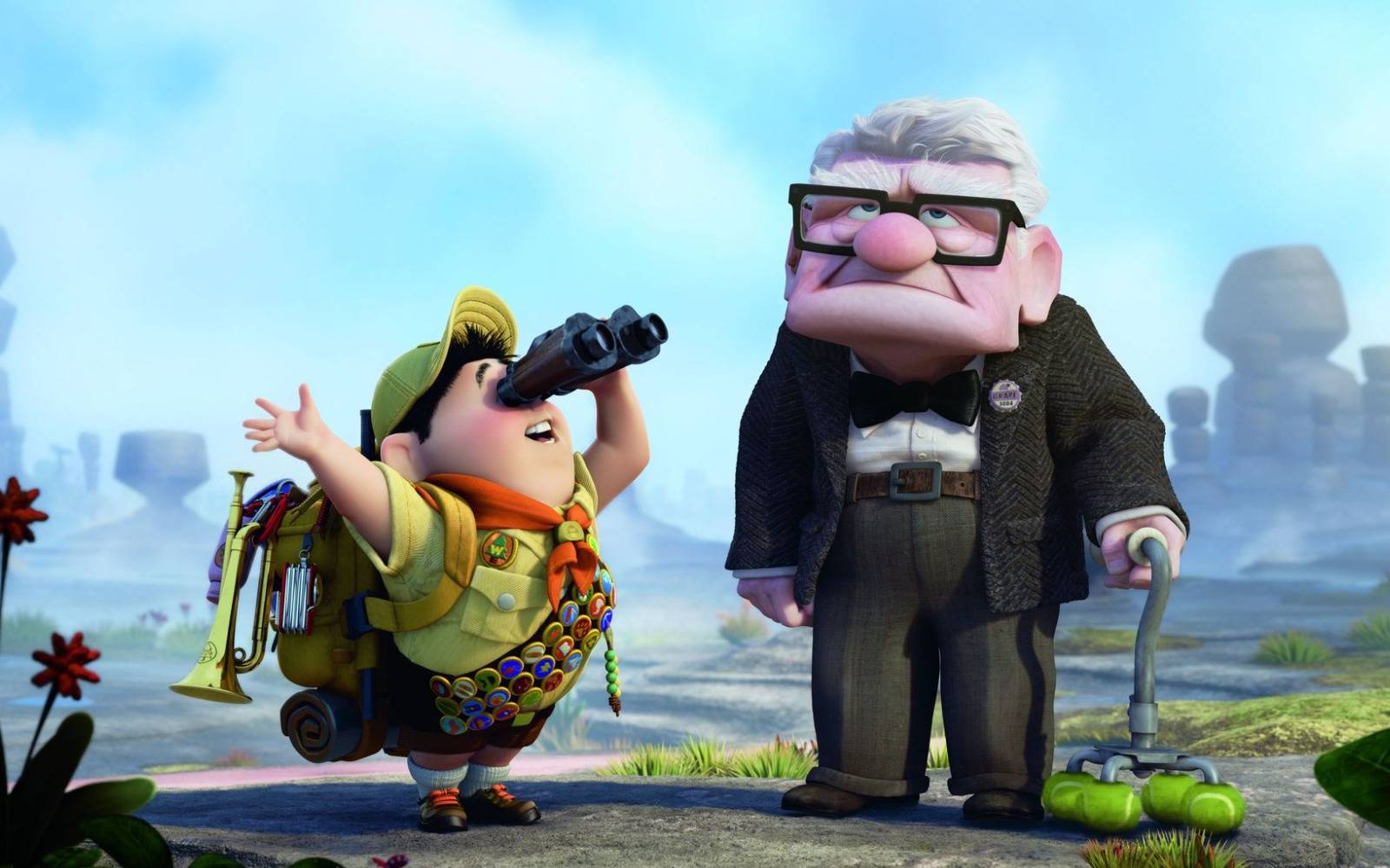 Personnages De Pixar Up