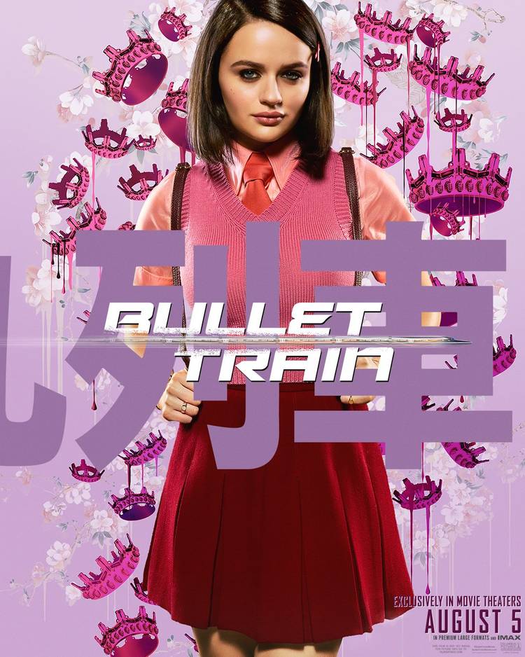 Bullet Train Character Posters Shows Off Star-Studded Assassins