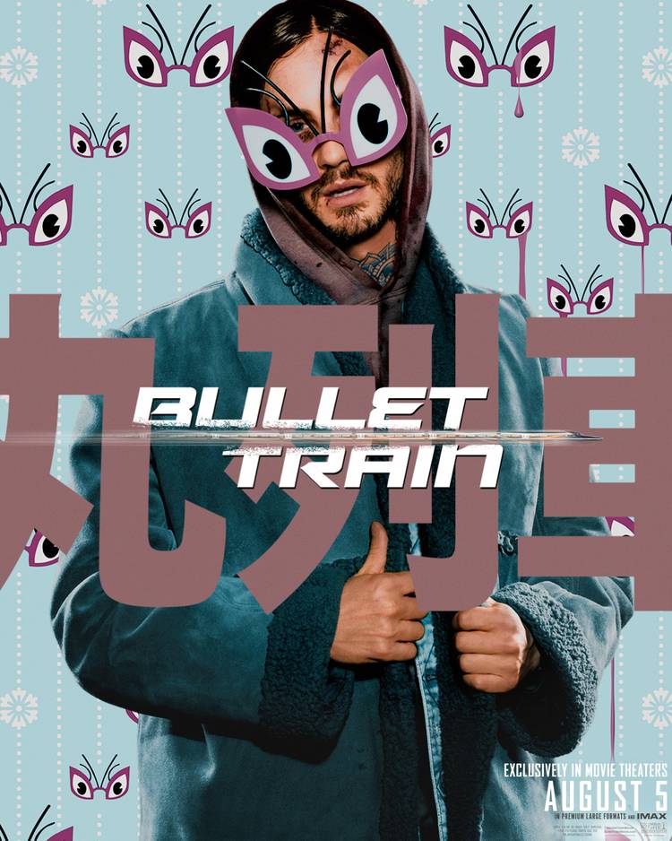 Bullet Train Character Posters Shows Off Star-Studded Assassins