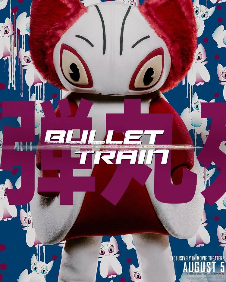 Bullet Train Character Posters Shows Off Star-Studded Assassins