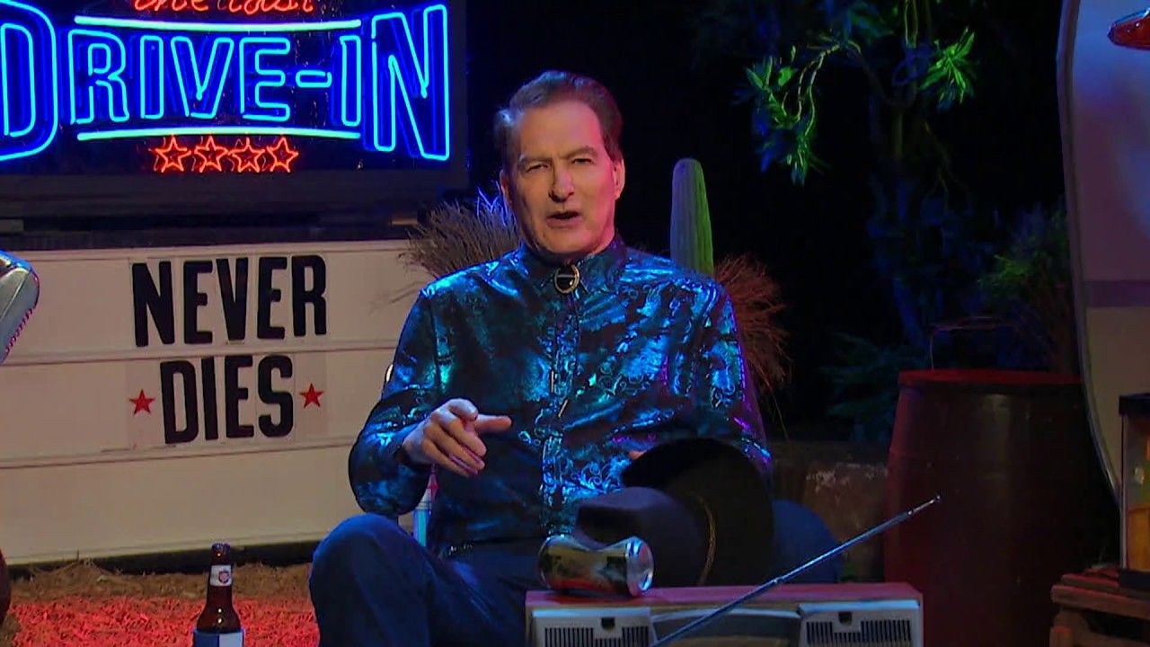 Joe Bob's Haunted Halloween Hangout Teaser: Elvira Appears as Special Guest