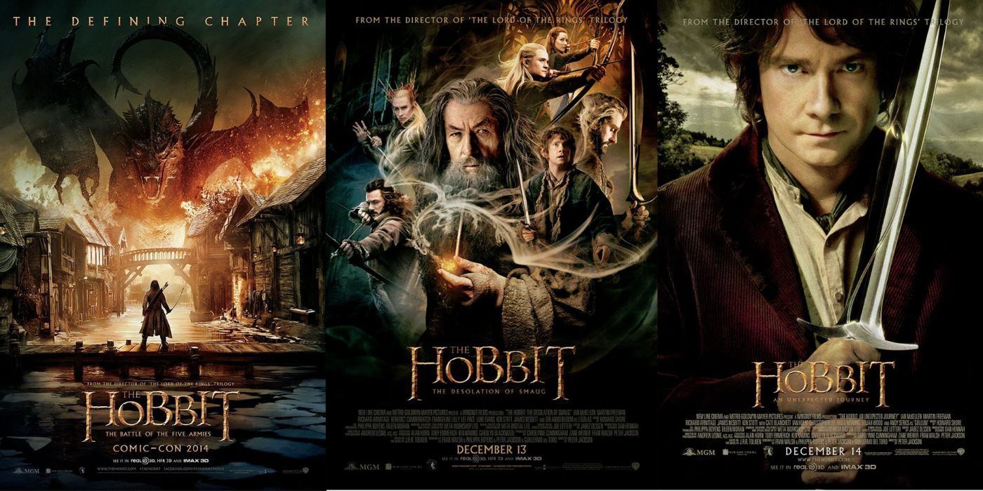 Hobbit 3 Logo The Hobbit: The Battle Of The Five Armies' Banner Teases