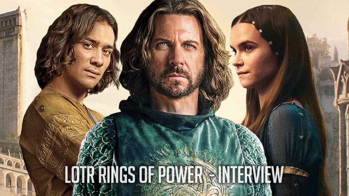 The Rings of Power: Ema Horvath, Maxim Baldry & Lloyd Owen Talk Númenor