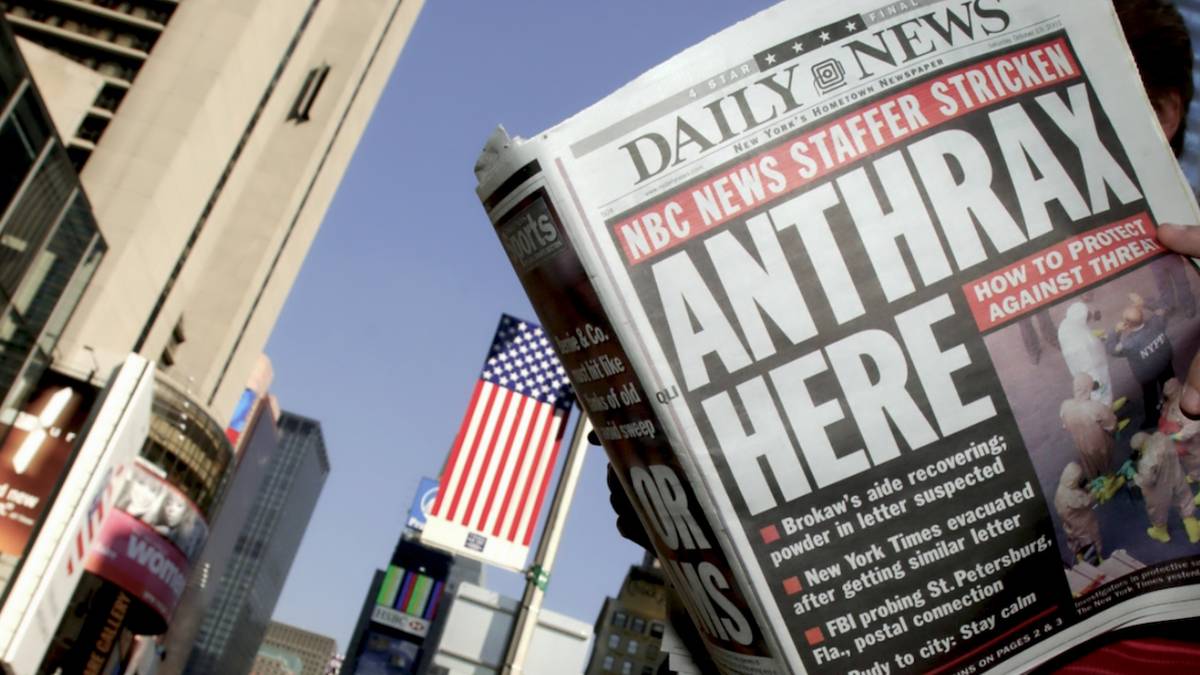 The Anthrax Attacks Trailer Follows the Hunt for a Domestic Terrorist