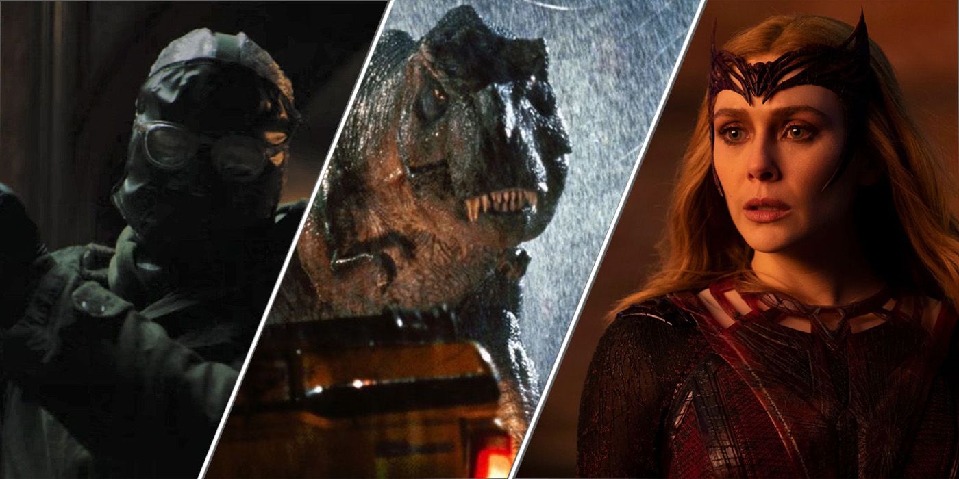 Non-Horror Movies Like The Batman and Jurassic Park With Scary Elements