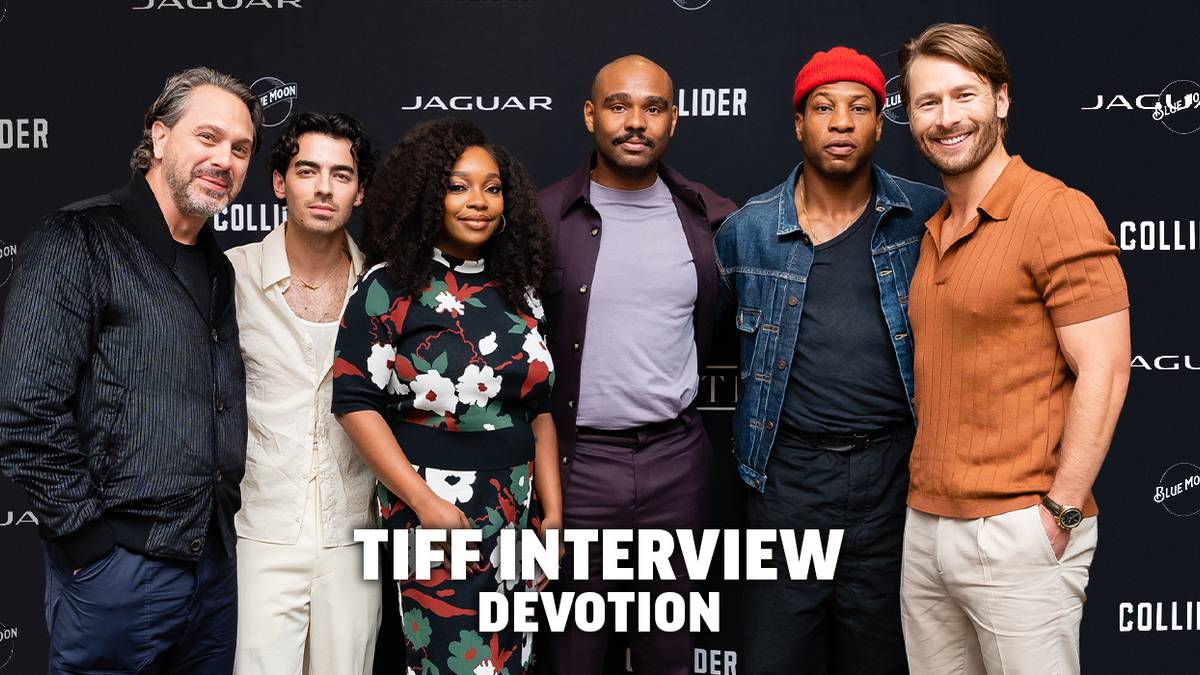 Watch Joe Jonas and Glen Powell Have Fun Promoting Devotion at TIFF