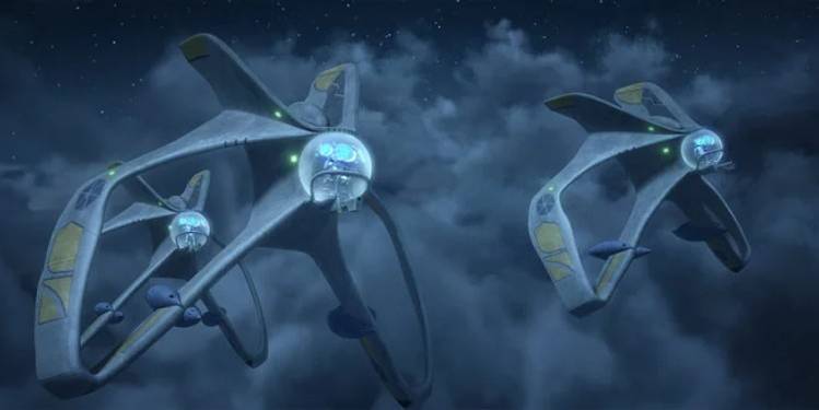The Strangest Ships From 'Star Wars: The Clone Wars'