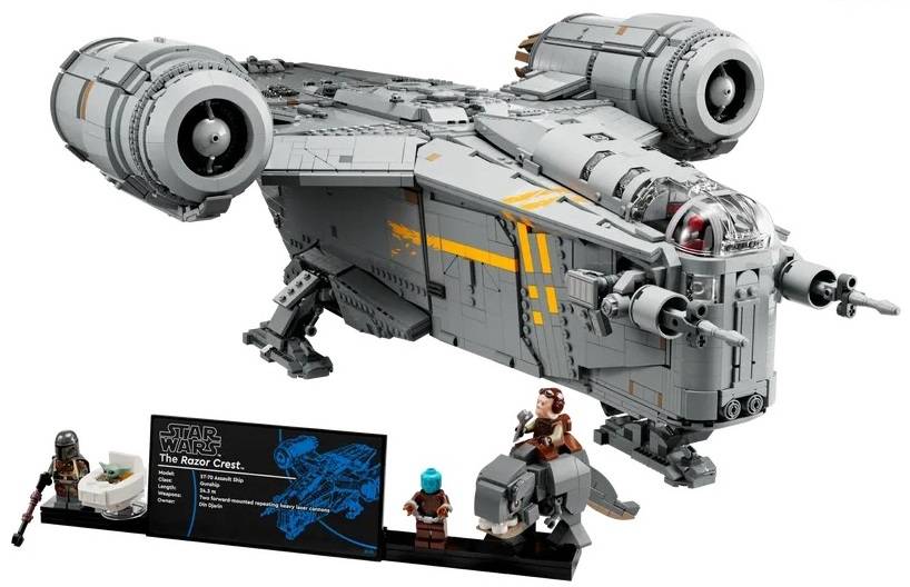 The Mandalorian: $600 Razor Crest LEGO Set Unveiled