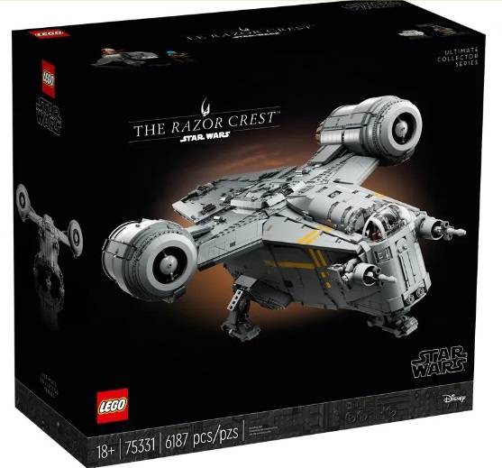 The Mandalorian: $600 Razor Crest LEGO Set Unveiled