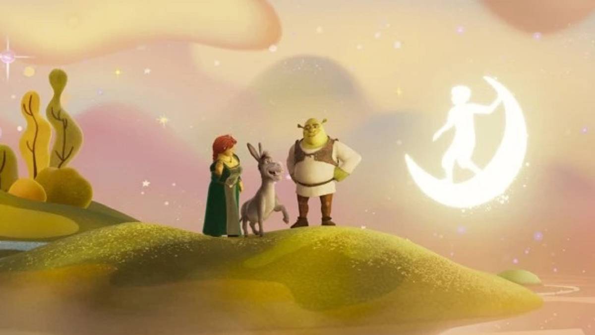 DreamWorks Unveils New Animated Opening Logo Sequence & Moon Child Design