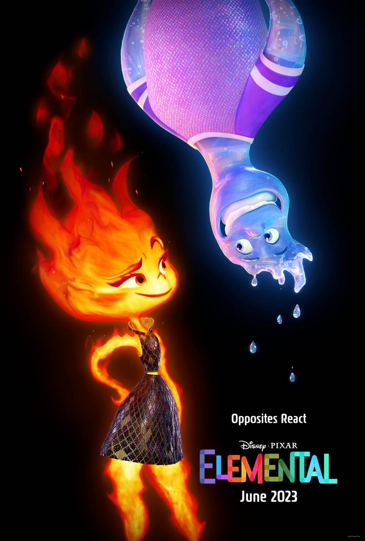 Elemental Poster Shows That Opposites Attract