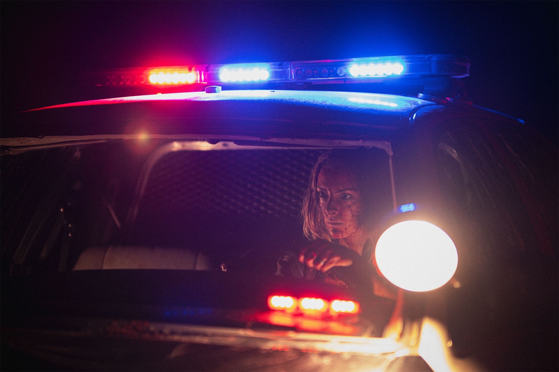 Christmas Bloody Christmas Clip: Riley Dandy Screams About a Killer Santa