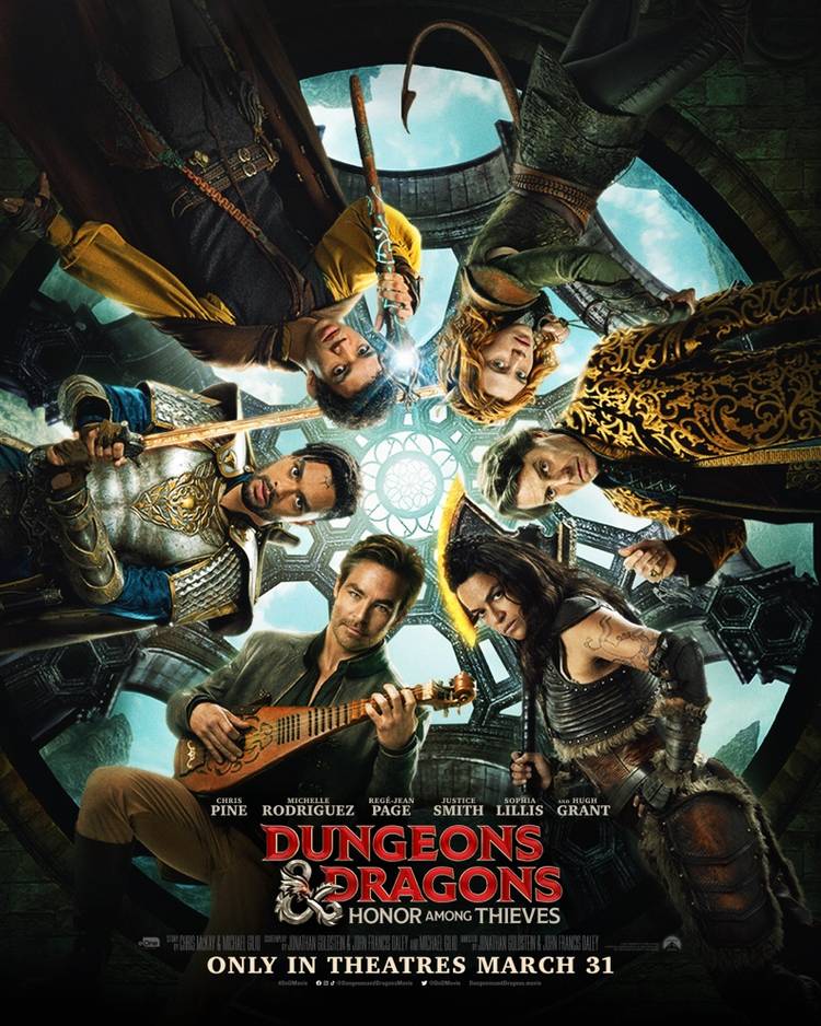 Dungeons & Dragons: Honor Among Thieves Poster Shows Heroes Ready to ...