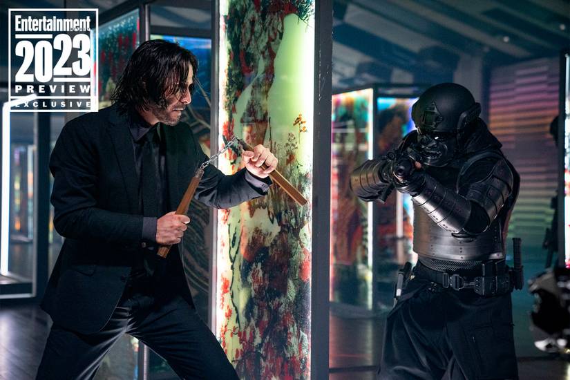 New John Wick 4 Image Shows Keanu Reeves Wielding Nunchucks