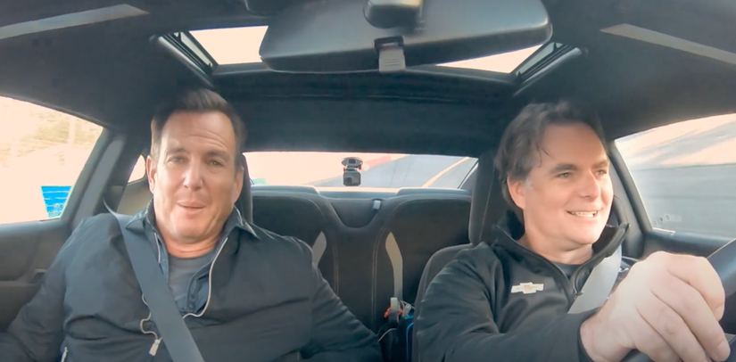 Watch LEGO Masters Host Will Arnett Panic Over Jeff Gordon's Fast Driving