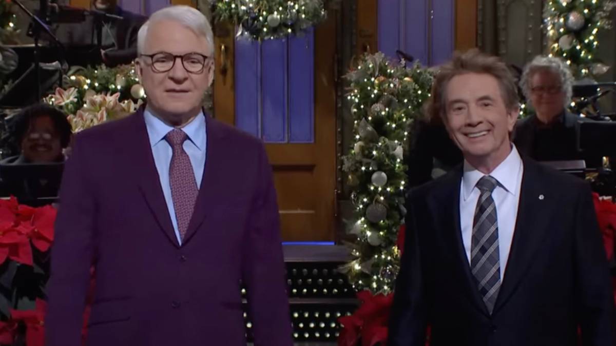 SNL Monologue Sees Steve Martin and Martin Short Roast Each Other