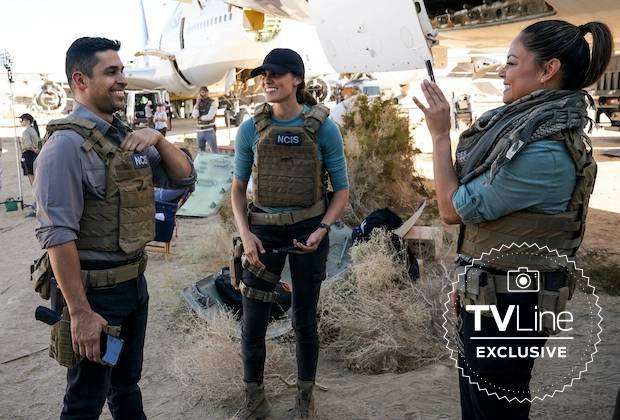 NCIS BTS Images Tease Three-Way Crossover Special