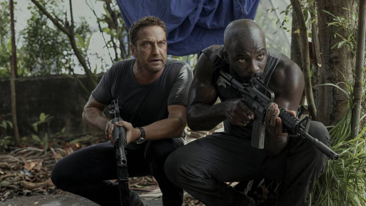 Plane Image Reveals a Bloodied Gerard Butler in the Jungle
