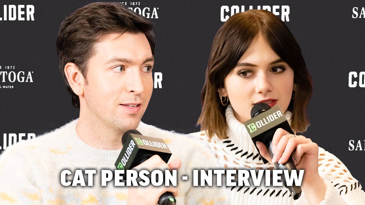 Cat Person: Emilia Jones & Nicholas Braun Discuss Filming the Bad Kiss ...