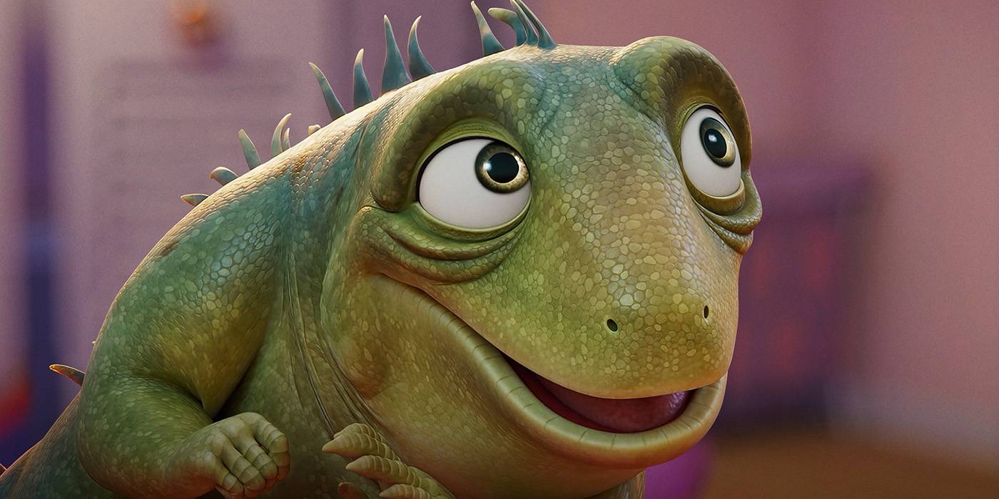 First Leo Image Shows Adam Sandler as a Lizard