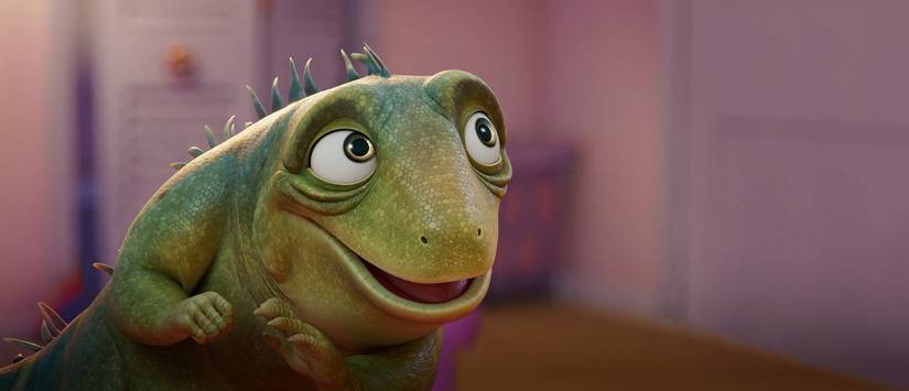 First Leo Image Shows Adam Sandler as a Lizard