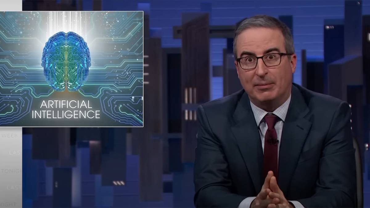 'Last Week Tonight': John Oliver Discusses ChatGPT and A.I. Tech