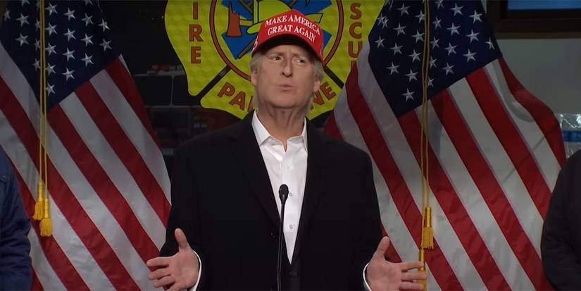 'SNL's Trump Train Cold Open Rolls a Tangent For Too Long