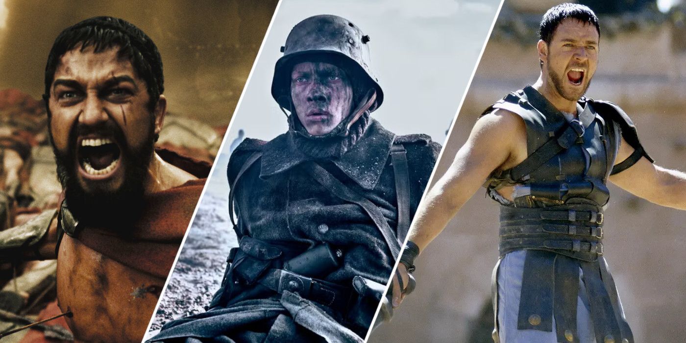 10 Best Historical Action Movies, According to Rotten Tomatoes