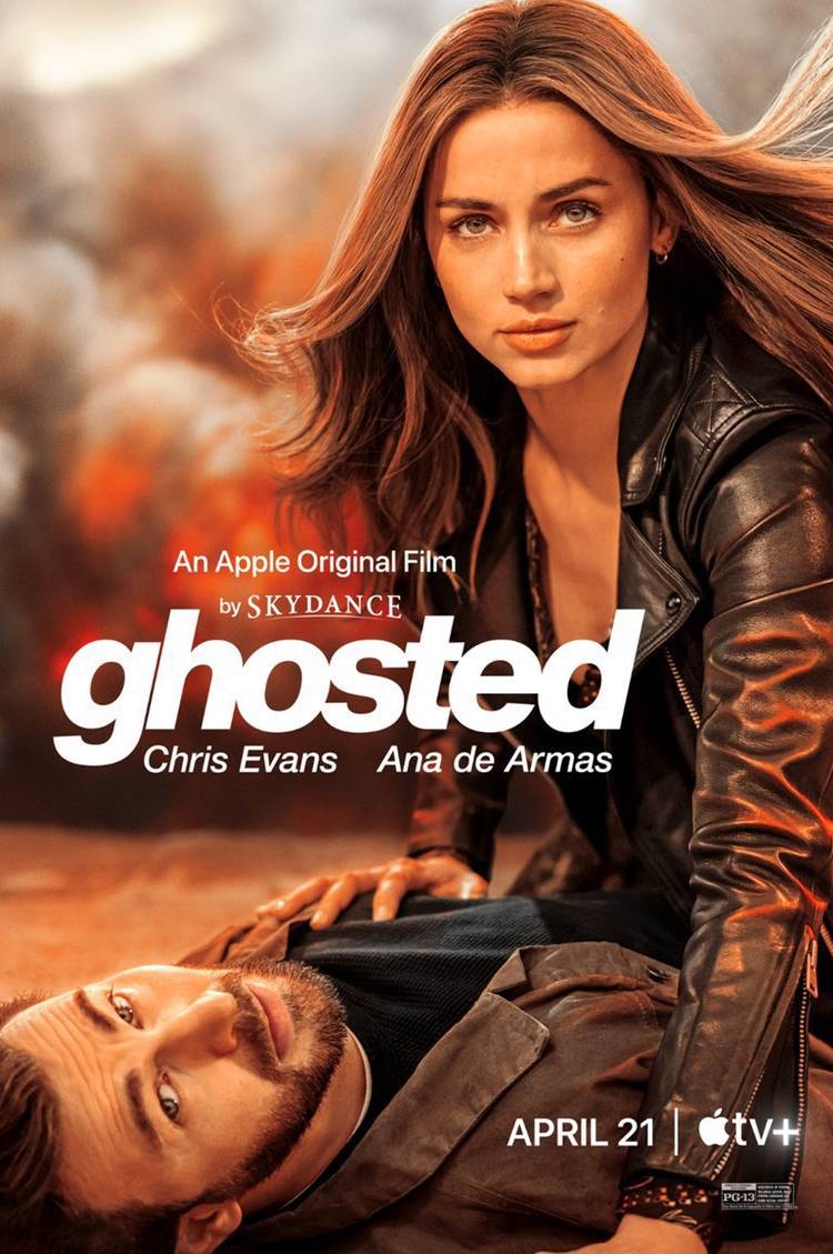 'Ghosted' Poster: Chris Evans & Ana de Armas on an Explosive Adventure