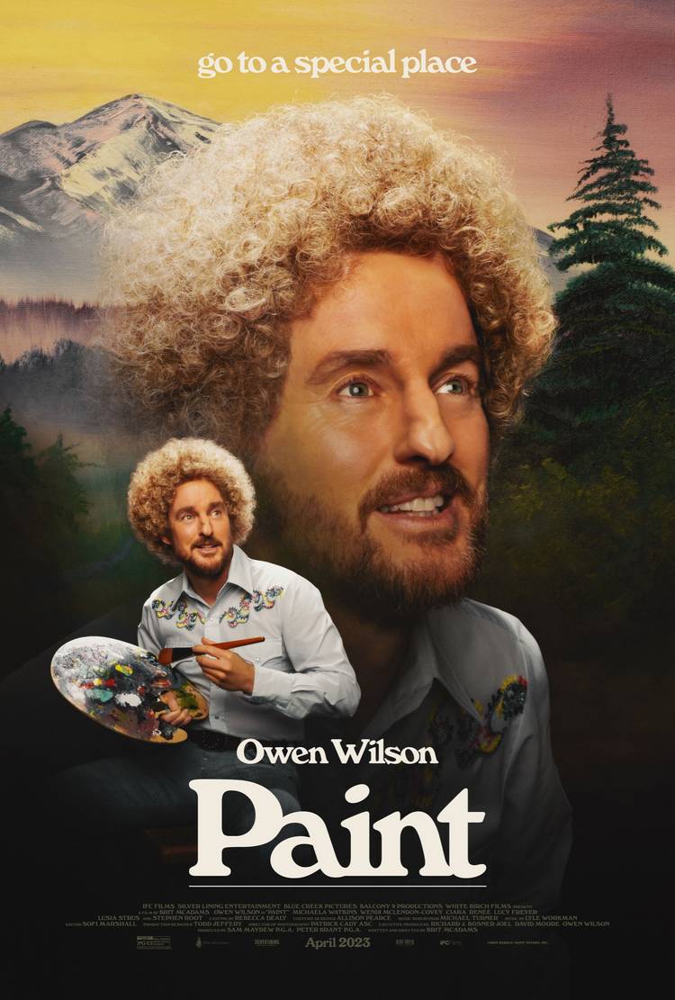 'Paint' Poster Sketches a New Look at Owen Wilson