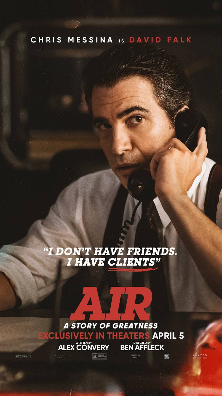 'Air' Character Posters Highlight Nike’s Founders & Their Collaborators