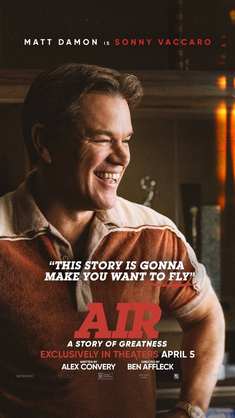 'Air' Character Posters Highlight Nike’s Founders & Their Collaborators