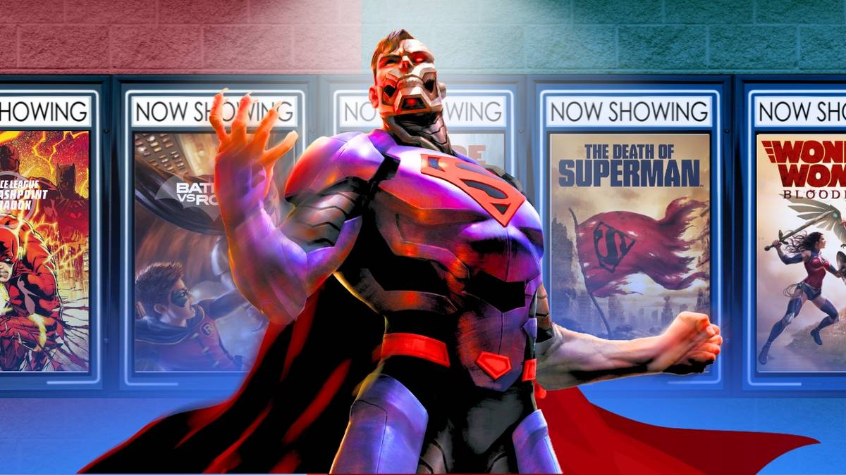 DC Animated Movie Universe Films in Order