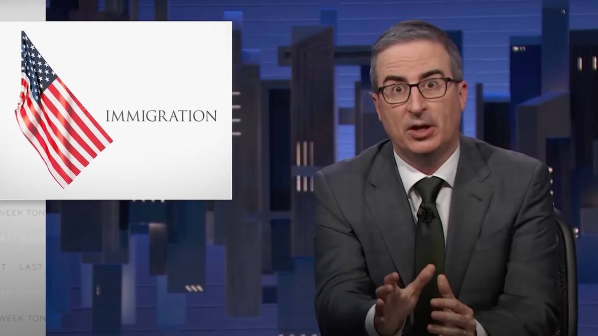 'Last Week Tonight': John Oliver Tackles Immigration & Title 42