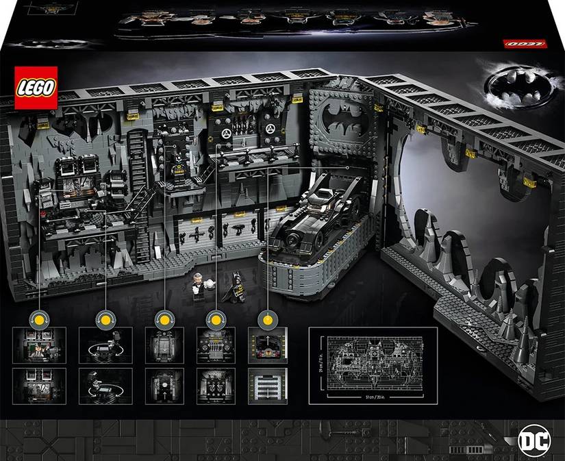 Massive LEGO 'Batman' Set Takes You Right Inside the Batcave