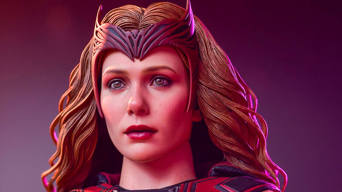 'WandaVision': Scarlet Witch Channels Chaos Magic in Hot Toys Figure