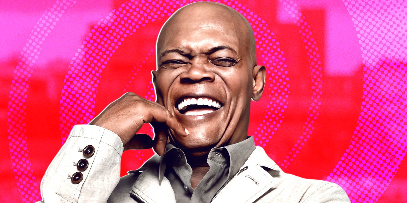 Samuel L Jackson Crazy Face
