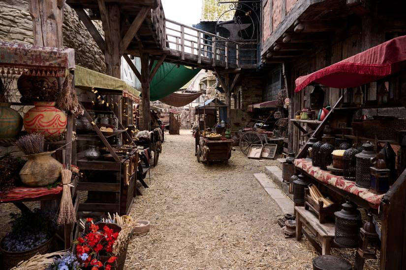 Check Out the Massive Village-Sized Set the Crew Built for 'The Witcher ...