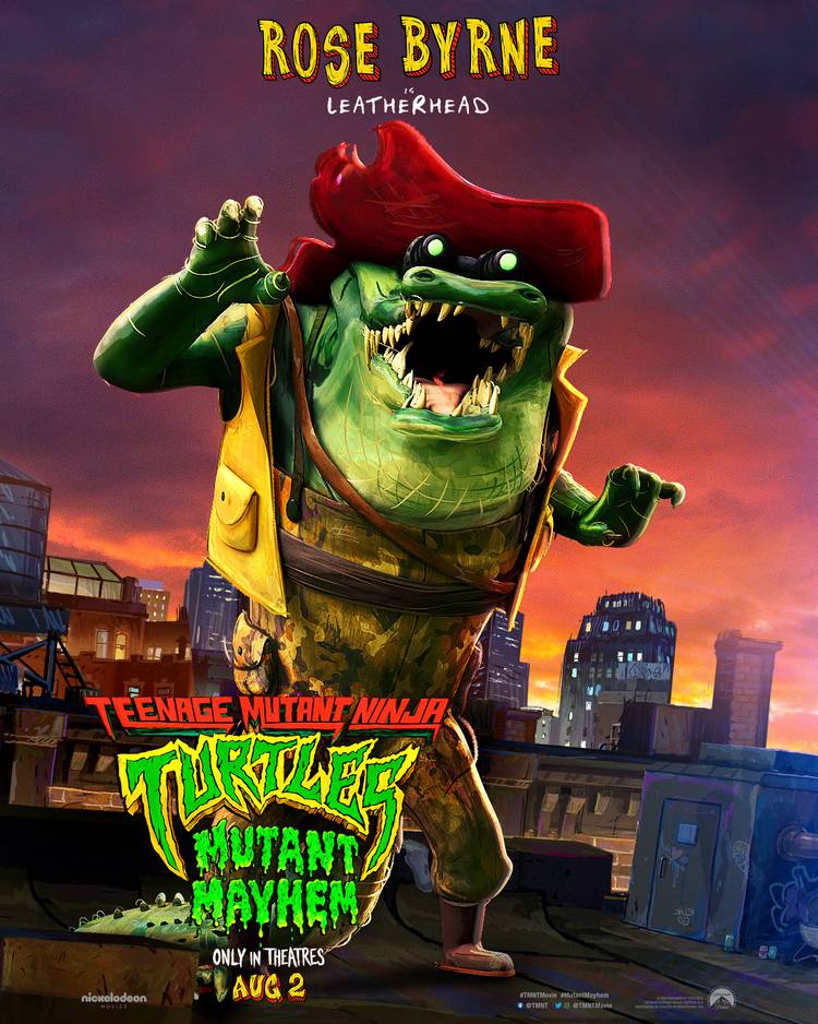 'Teenage Mutant Ninja Turtles: Mutant Mayhem' Posters: Meet the Gang