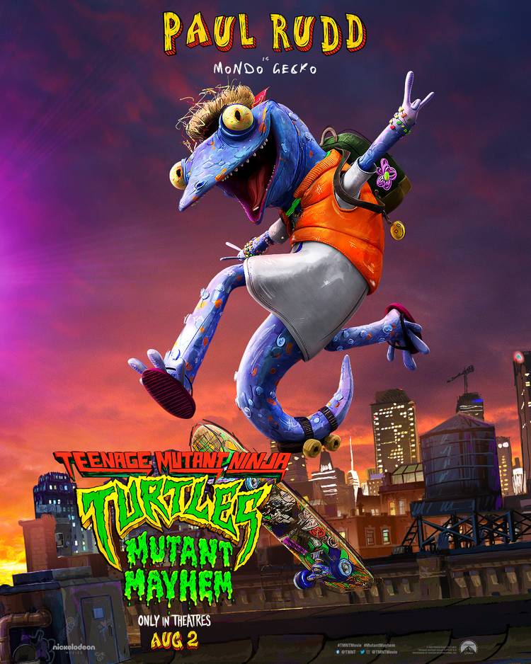 'Teenage Mutant Ninja Turtles: Mutant Mayhem' Posters: Meet the Gang