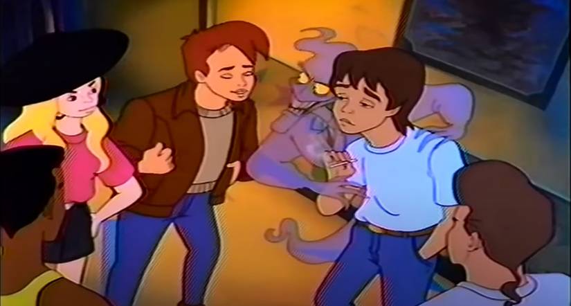 This All-Star Cartoon Drug PSA Is Pure Nightmare Material