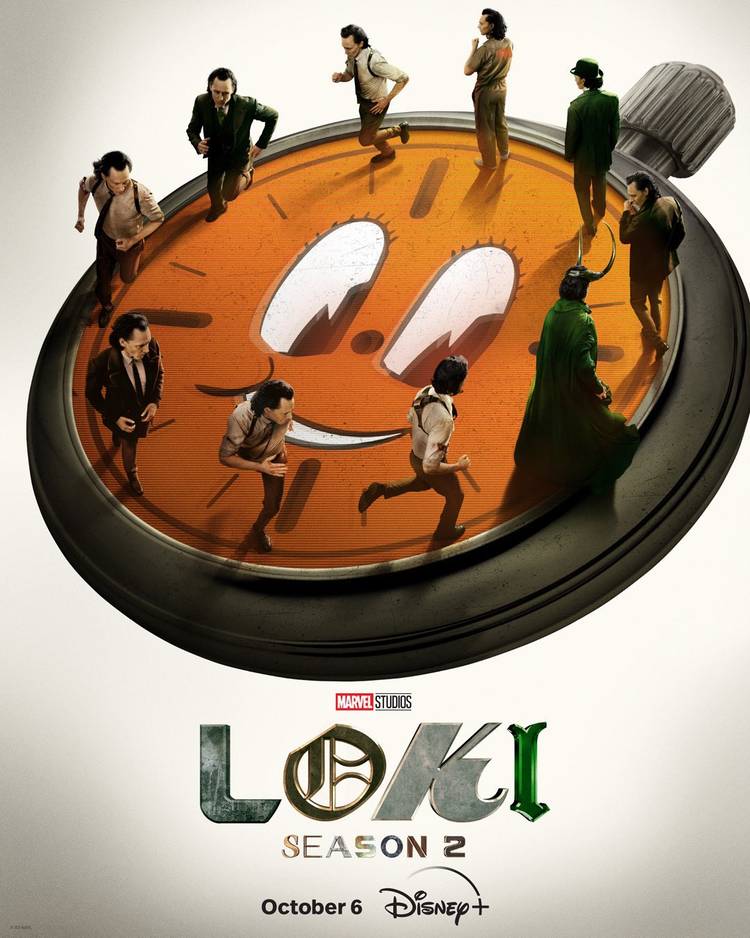 'Loki' Season 2 Poster: Tom Hiddleston Is Running Out of Time