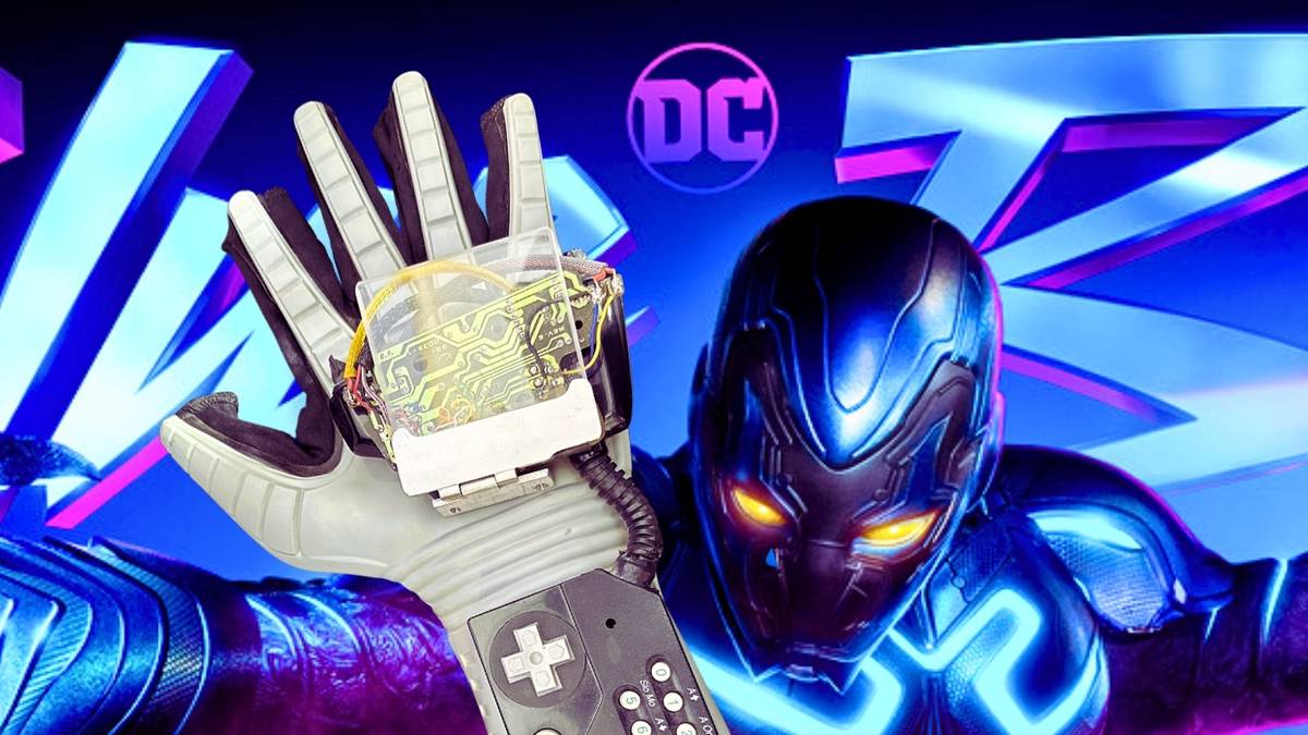 How the Nintendo Power Glove Inspired a 'Blue Beetle' Prop