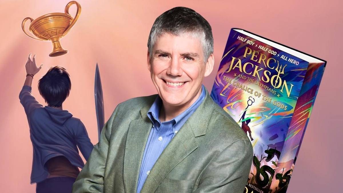 Rick Riordan on Returning to Percy Jackson for ‘The Chalice of the Gods’